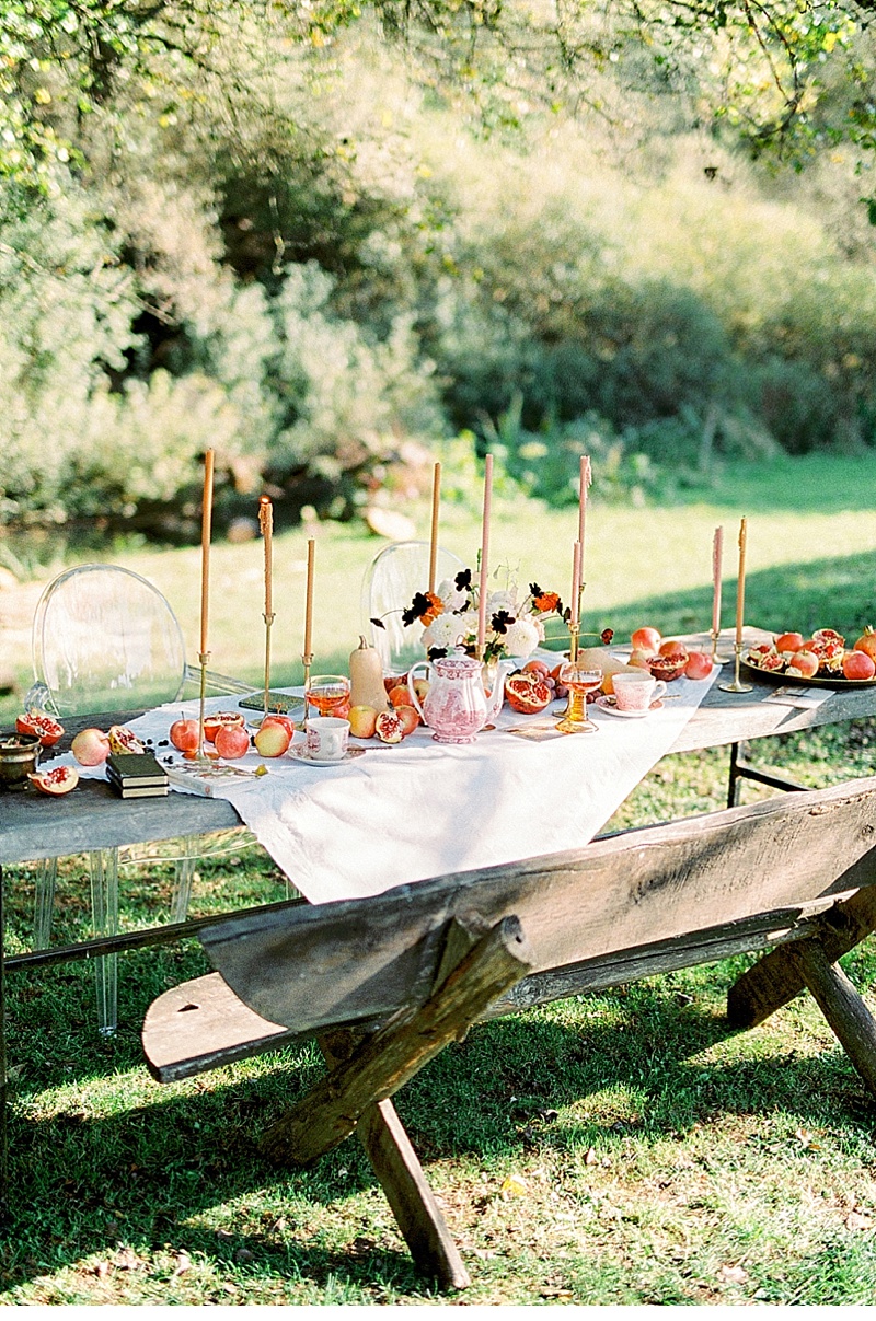 Touching Anniversary among romantic apple trees - Amber&Muse