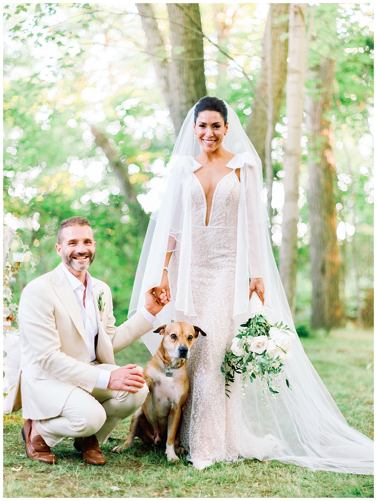 Persian ceremony under trees - Amber&Muse